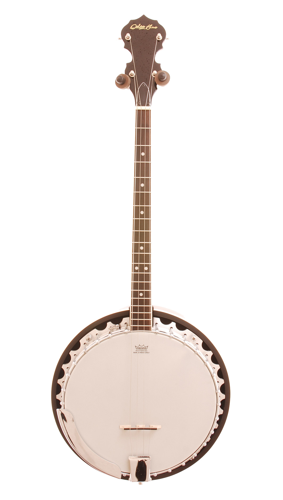 Delta Blue CBJ34 Tenor Banjo Stringed Folk Instruments - Scayles Music