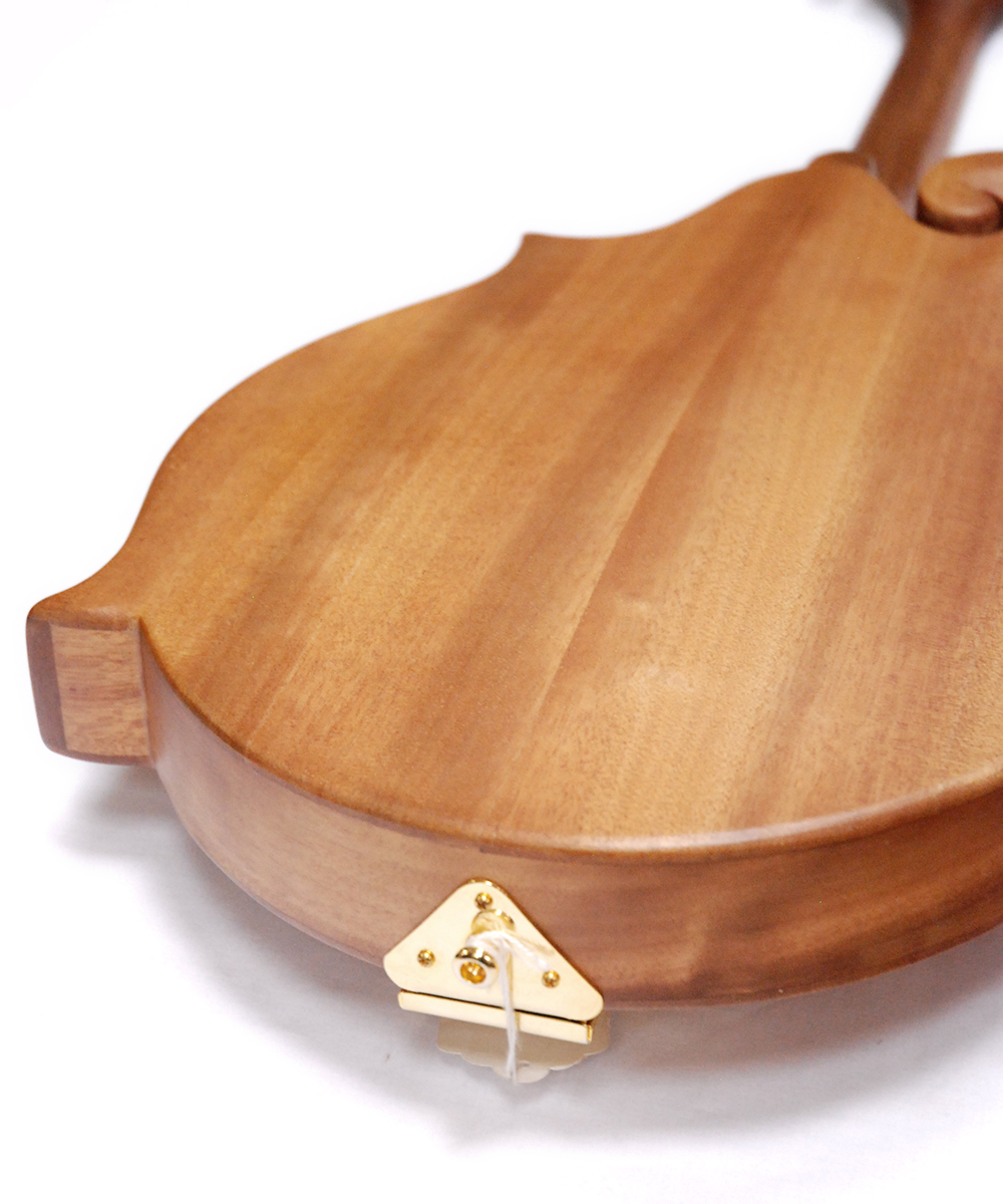 Delta Blue All Solid Mahogany Mandolin Stringed Folk Instruments ...