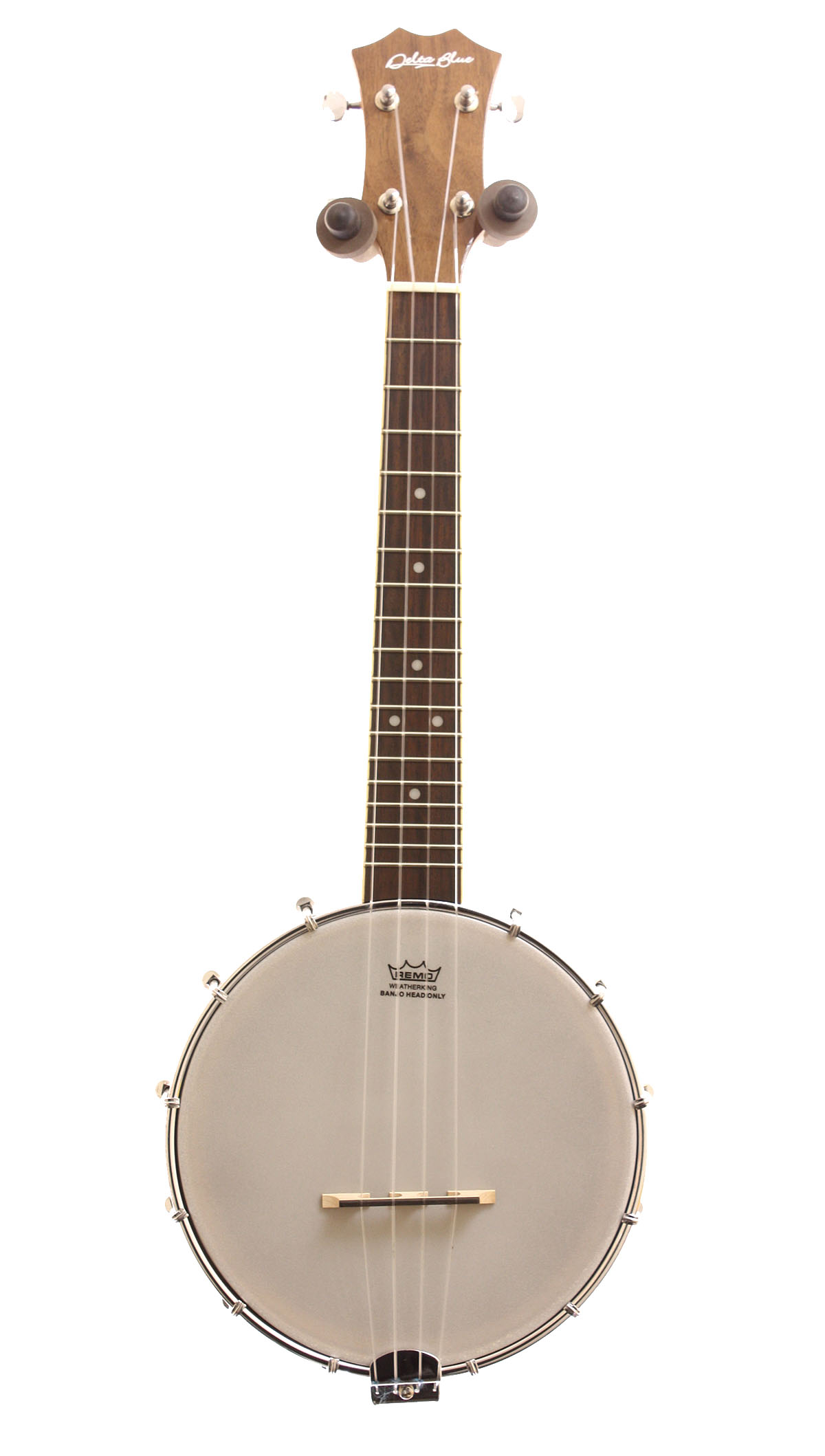 Delta Blue Walnut Ukulele Banjo Ukulele Family - Scayles Music