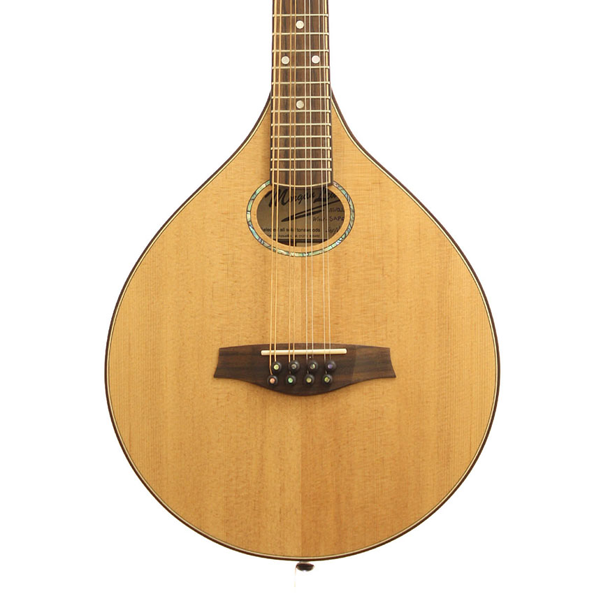 Morgan Lewis Sapelli Flat Back Mandolin Stringed Folk Instruments ...