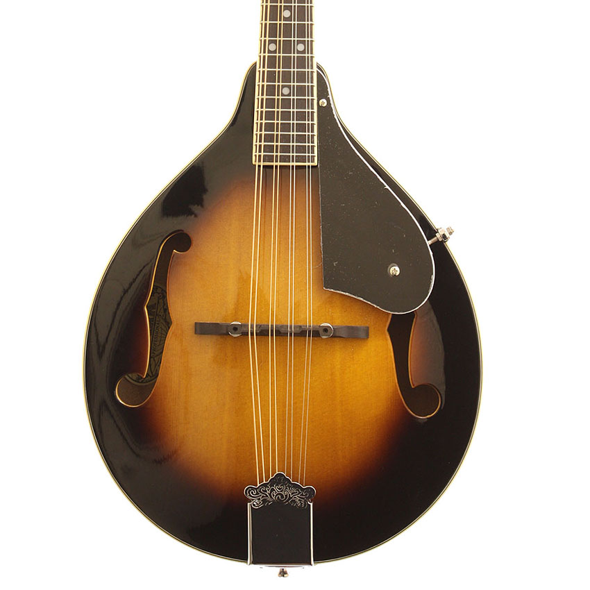 Ozark 2071 A-Shape Mandolin Sunburst Stringed Folk Instruments ...