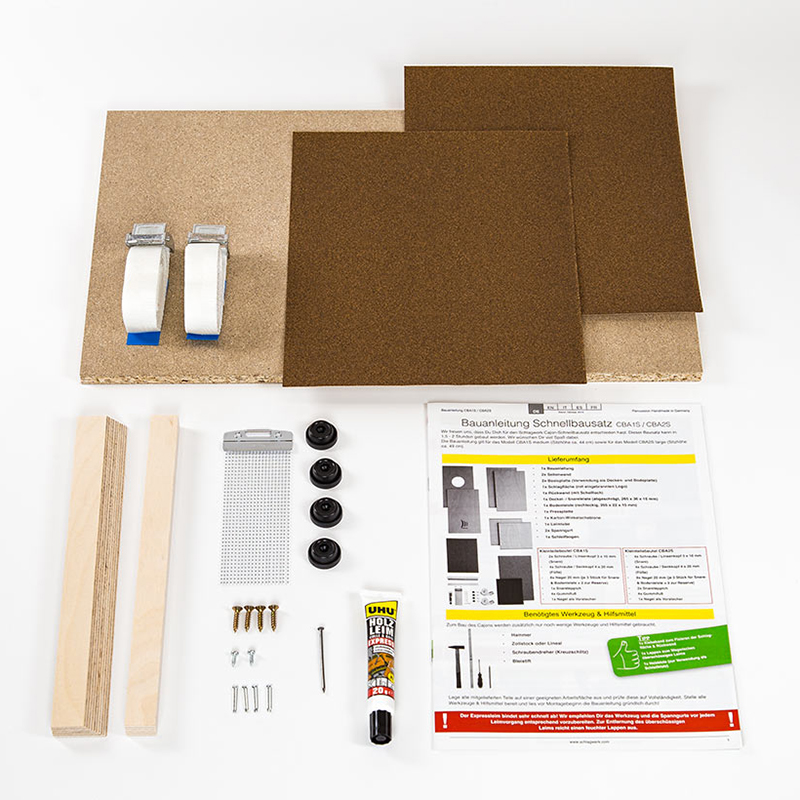 Schlagwerk Quick Construction Cajon Kit Medium Shakers & Percussion - Scayles Music