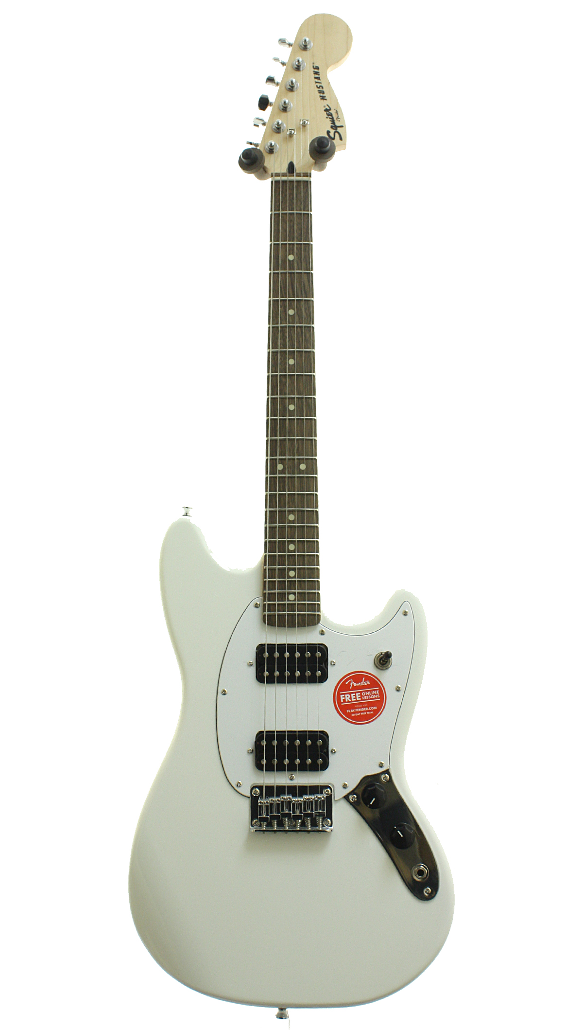 Squier Squier Bullet Mustang HH White Guitars & Basses - Scayles Music